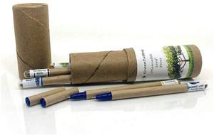 GreenTailing | Eco Friendly Plantable Seed Pens -Set of 3 Box, 8 Pens ...