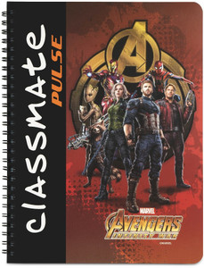 Classmate Pulse Book-size Notebook Unruled 160 Pages Price in India ...