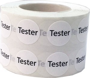 VEDANSHI 2.54 cm Round (Tester) Dot Adhesive Stickers, 1 inch Round ...