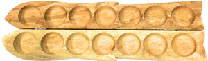 Sri Balajee Guntalu Pallanguzhi Pallankuli Board Game Accessories ...