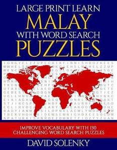 Large Print Learn Malay with Word Search Puzzles: Buy Large Print Learn ...