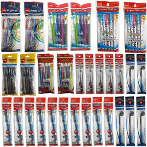 Cello EACH COMBO PACK CONTAINS- 10 CELLO BRIGHT O BALL PEN + 10 CELLO ...