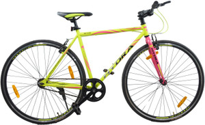 Hydra Meteor Bike For Adults Yellow Pink 700C T (inch) Road Cycle Price ...
