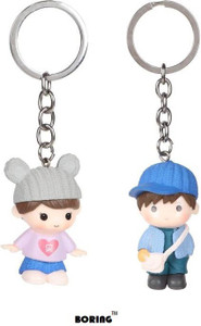 BORING Romantic-Cute-Cartoon-Lovers-Couple-Keychain Key Chain Price in ...