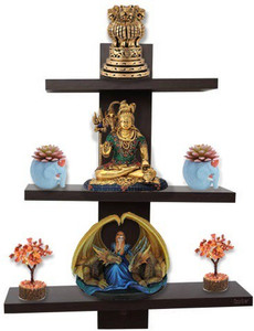 Fab Retail India Wall Decor Book Shelf/Wall Display Rack (3 Shelves ...