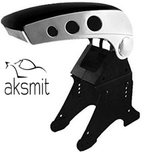 aksmit Exclusive Chrome Arm rest Console Black Universal For All Car ...