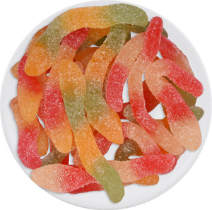 House Of Candy Fizzy Jelly Snakes – Warm Shaped Gummies Mix fruit Jelly ...