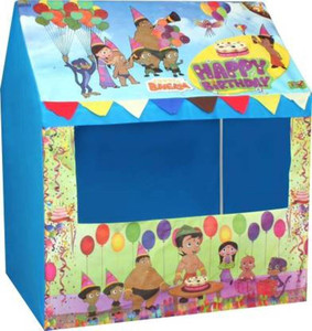hatke dukan Size Chhota Bheem Happy Birthday Tent House, Multi Color ...