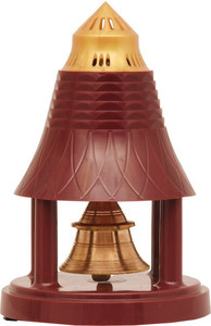 R&R Spirituals - Automatic Pooja Bell for Temple with stand - Electric ...