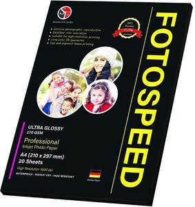 Flipkart.com | FOTOSPEED Super Series Unruled A6 180 gsm Photo Paper ...