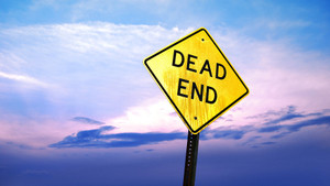 KD dead end Sticker Poster Paper Print - Decorative posters in India ...