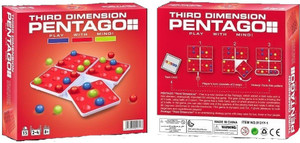 YAMAMA TRIPLE PENTAGO-3D PENTAGO GAME Party & Fun Board Game - TRIPLE ...