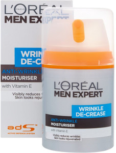 L'Oréal Paris Men Expert Wrinkle De - crease Anti - Wrinkle Moisturiser ...
