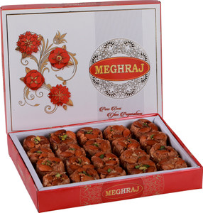 Meghraj Food Court Desi Ghee Pinni Festive Gift Box Price in India ...