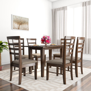 Flipkart Perfect Homes Hayman Solid Wood 6 Seater Dining Set Price in ...