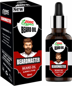 Zorg Organics Beard Hair Growth Oil - Almond and Thyme Hair Oil - Price ...