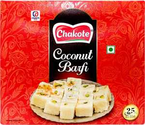 Chakote Coconut Barfi Box Price in India - Buy Chakote Coconut Barfi ...