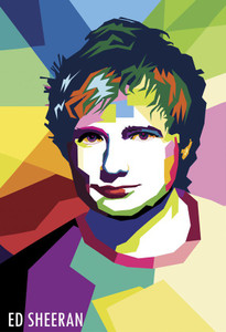Ed sheeran Art Rolled Poster Paper Print - Music posters in India - Buy ...