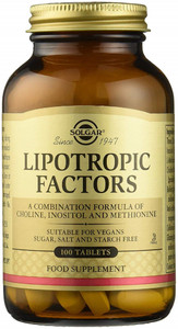 Solgar Lipotropic Factors, 100 Tablets Price in India - Buy Solgar ...