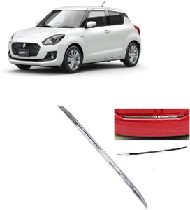 EMPICA Stainless Steel Trunk Garnish Glossy Maruti New Swift Rear ...