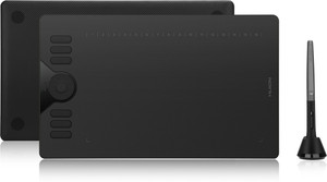HUION HS610 10 x 5 inch Graphics Tablet Connectivity - USB Price in ...