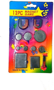 KNAFS Magnet Game Set for Childrens Easy to Learn 12 pcs Multi-Shaped ...