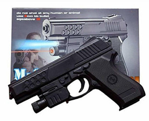 gorgeous moment Air Pistol Laser Mouser Gun with 6mm Bullets Guns ...
