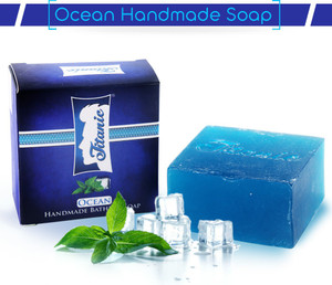 Titanic Ocean Handmade Bathing Soap PACK of 2 (100gm) - Price in India ...