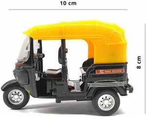 latest radhe Die Cast Metal CNG Auto Rickshaw Die-Cast Toy Model with ...