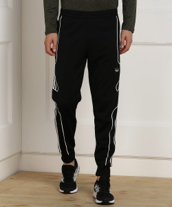 ADIDAS ORIGINALS Solid Men Black Track Pants - Buy ADIDAS ORIGINALS ...