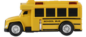 Dickie Simba Battery Operated School Bus with Light and Sound - 15 cm ...