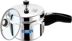 KENT 1.5 L Outer Lid Induction Bottom Pressure Cooker Price in India ...
