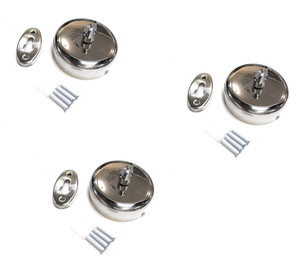 FapBadri Retractable and Lockable Cloth Line, 3 piece Stainless Steel ...