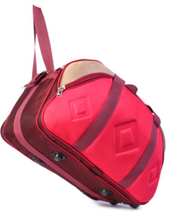 Yours Luggage (Expandable) DC Duffle Bag Red Duffel With Wheels ...