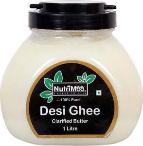 NutriMoo Pure Desi Ghee 100% Nutritious Unadulterated Ghee Plastic ...