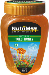 NutriMoo Pure & Natural Honey with Tulsi Half Kg Big Pack Price in ...
