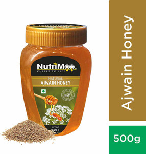 NutriMoo Pure & Natural Honey with Ajwain Half Kg Price in India - Buy ...