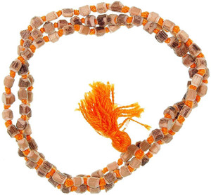 FULLY Natural Brown Bead Tulsi Jaap Mala Plastic Chain Price in India ...
