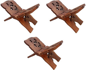 krishnagallery1 Pack of 3 Rehal Pooja Book Stand Wooden Quality ...
