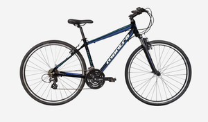 Montra Blues 1.1 (Medium) Black with Blue graphics 700C T (inch) Hybrid ...