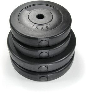 STARX 20 kg PVC 20Kg weight, 4 plates 5kg each Home Gym Combo Price in ...