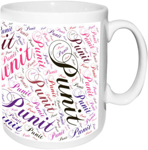 alwaysgift Punit Name white Birthday & Anniversary Gift Ceramic Coffee ...