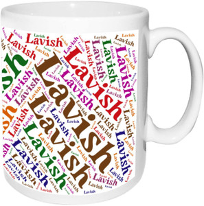 alwaysgift Lavish Name white Birthday & Anniversary Gift Ceramic Coffee ...