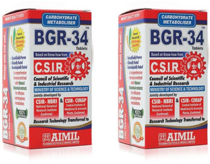 AIMIL BGR 34 Carbohydrate Metaboliser Tablet | Herbal Tablets For ...