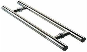 DINSA 12 INCH GLASS DOOR HANDLE Steel Door Handle Price in India - Buy ...