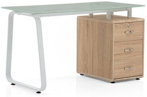 Urban Ladder Eddings Glass Study Table Price in India - Buy Urban ...