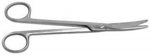 Forgesy Stainless Steel Mayo Scissor Curved Mayo Scissors Price in ...