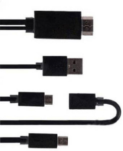 Buy Genuine MHL Cable 2 m Universal MHL Micro USB To HDMI Cable Adapter ...