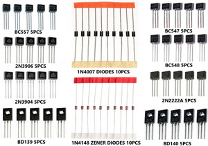 DENGINEERS TRANSISTOR BOX Electronic Components Electronic Hobby Kit ...