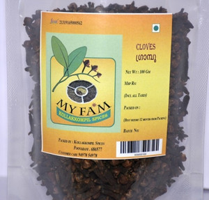 Kollakkompil Spices Cloves (Laung) Kirambu /Grampoo - 100 gm Price in ...
